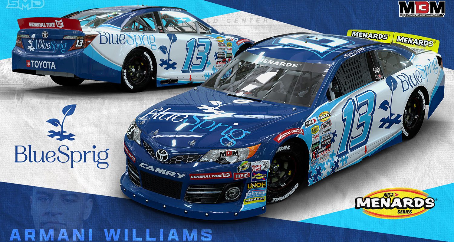 Armani Williams and MBM Motorsports unite for ARCA Menards Series ...
