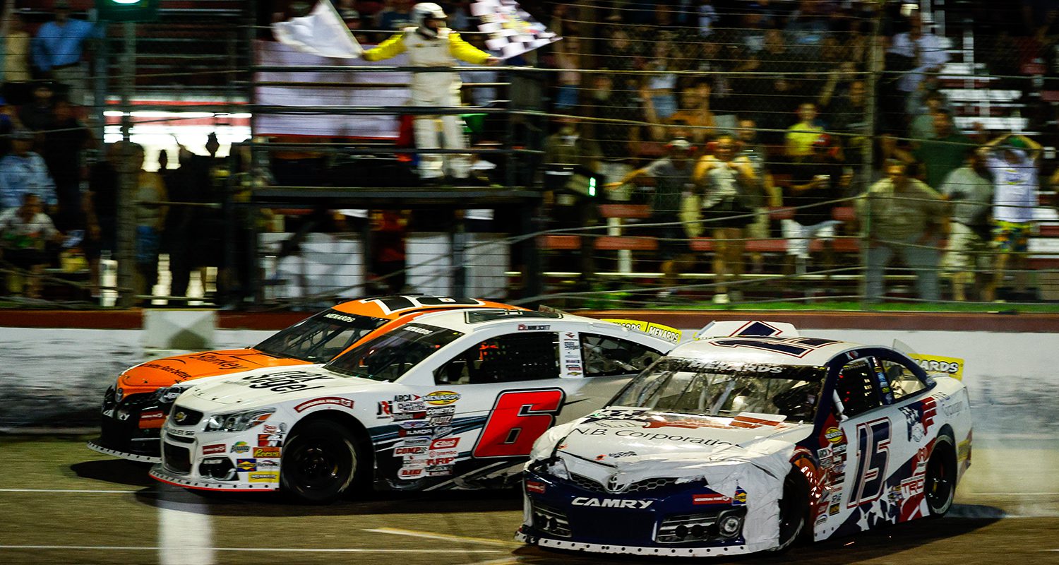 Flashback: ARCA photo finish at Elko Speedway
