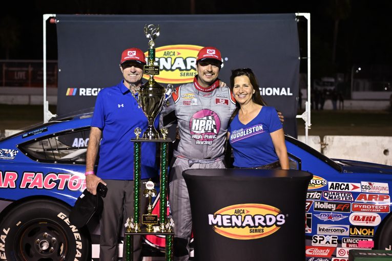 Trevor Huddleston wins ARCA Menards Series West championship
